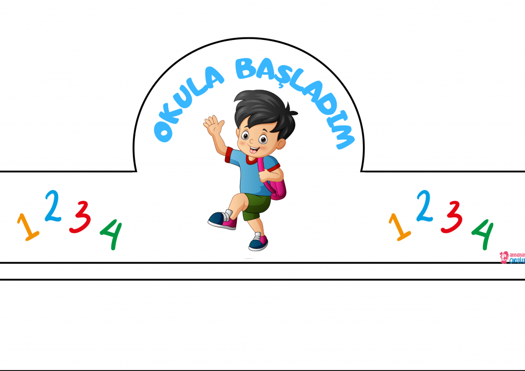 Okul Tacı ve Yaka Kartı - Annenin Okulu