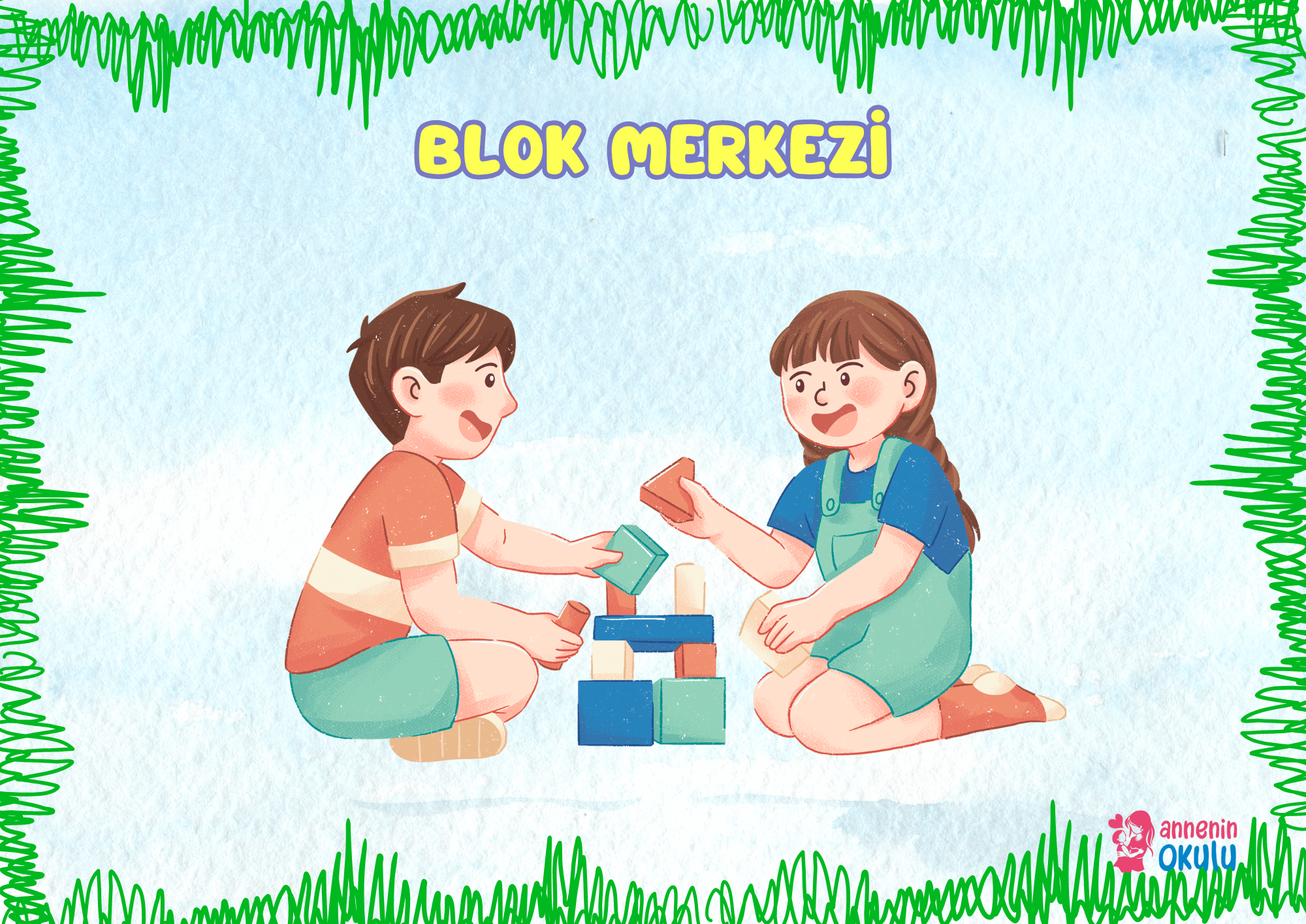 Maarif/Eçe Ayrı Ayrı Okul Öncesi Öğrenme Merkezleri-2 - Annenin Okulu