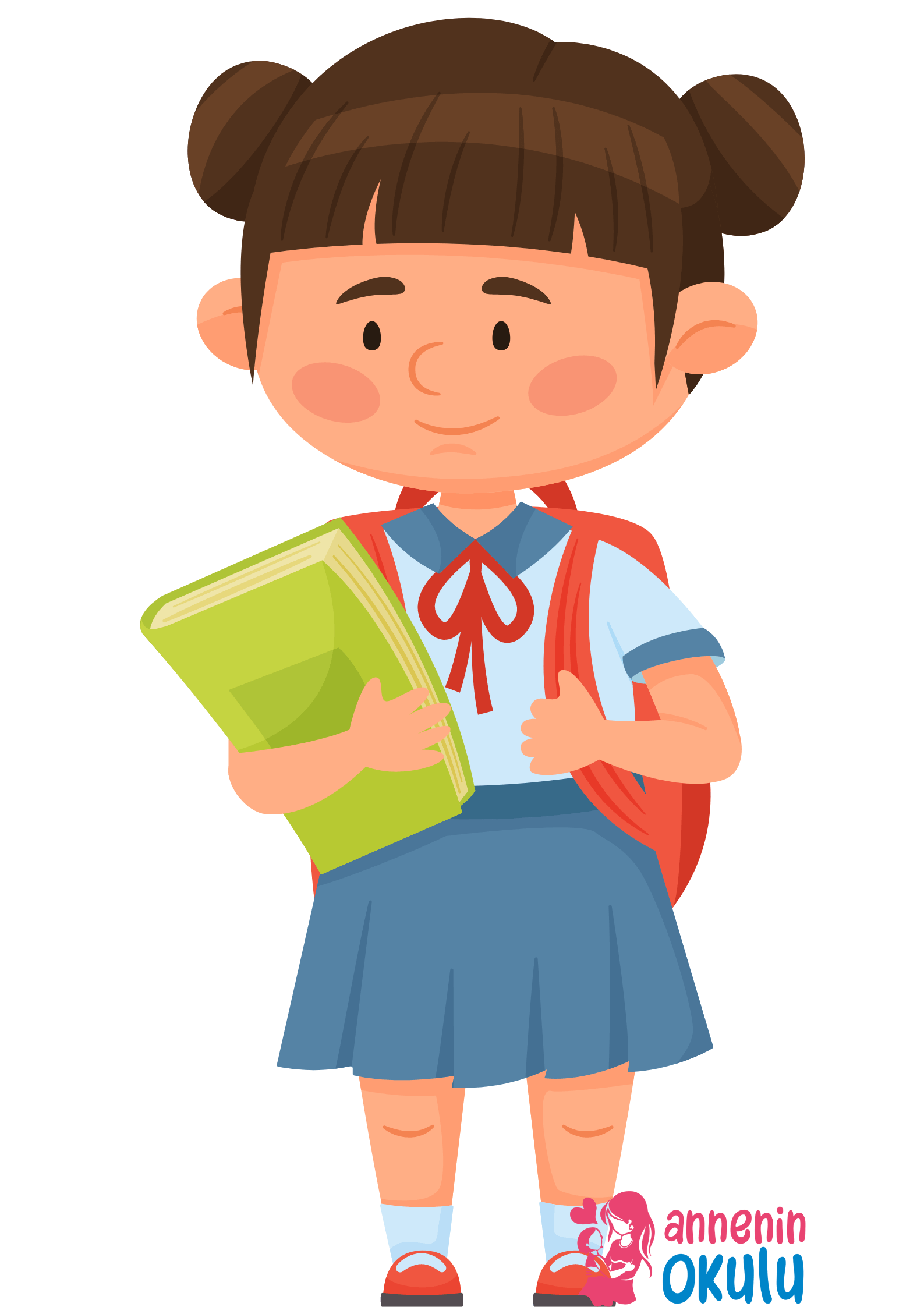 Okula Giden çocuklar Clipart